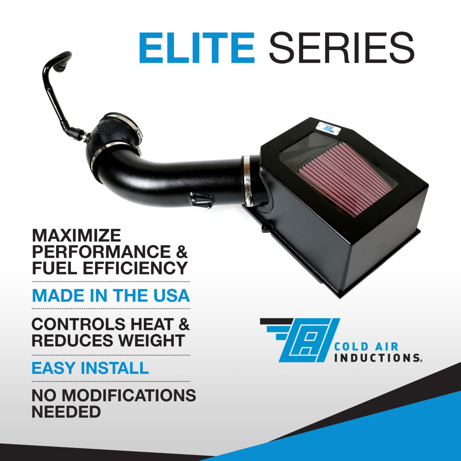 2019-2025 GM Silverado/Sierra 1500 2.7L TurboMax - Cold Air Inductions