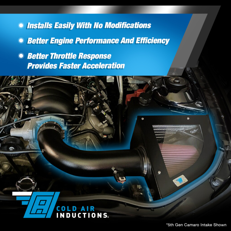 2019-2025 GM Silverado/Sierra 1500 with 6.2L V8 Cold Air Intake - Cold ...