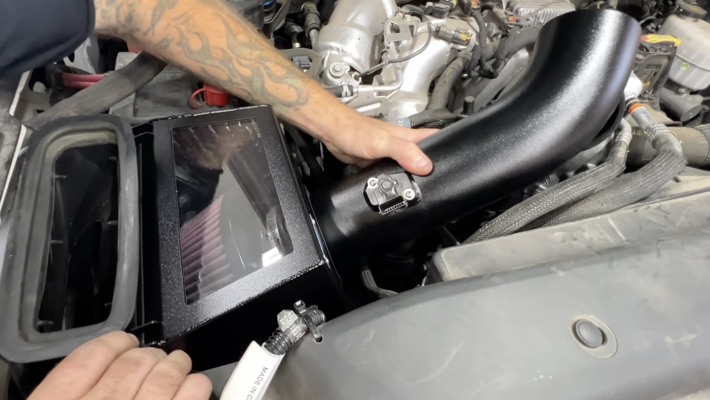 Blue Collar Garage Reviews Our Sierra/Silverado Intake | Cold Air ...
